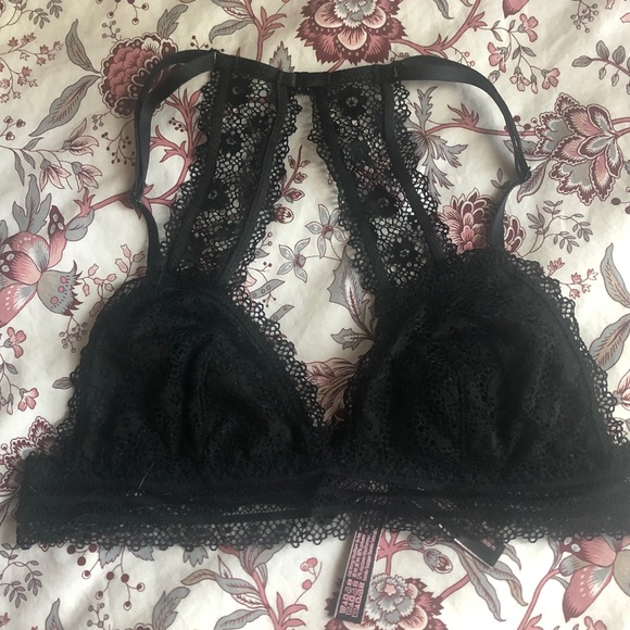 Victoria's Secret | Intimates & Sleepwear | Victorias Secret Boho Black ...